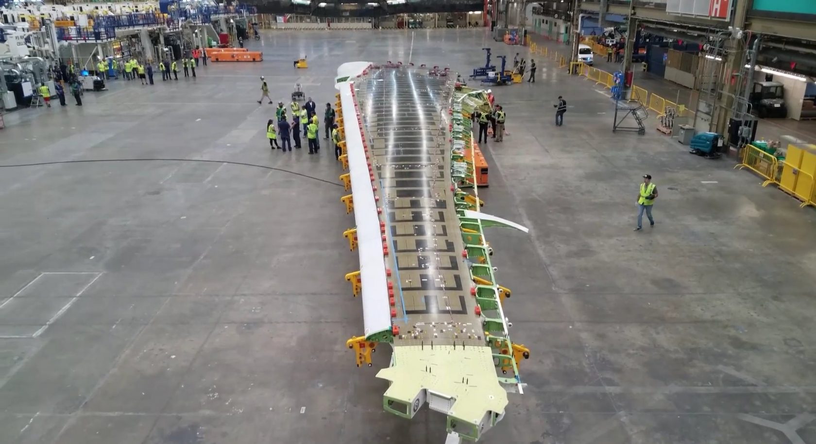Beyond the carrier deck: A glimpse at the 777X folding wingtip - The ...