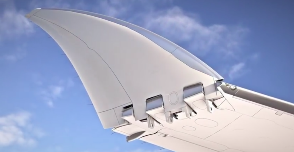 Beyond the carrier deck: A glimpse at the 777X folding wingtip - The ...
