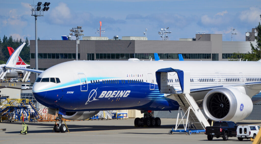 Three Points: 777X first flight watch, Bombardier's A220 exit, Joby and ...