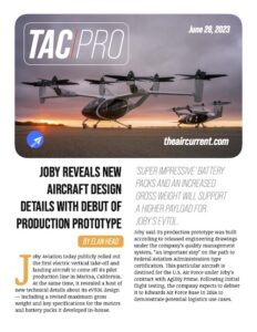 Joby reveals new aircraft design details with debut of production ...